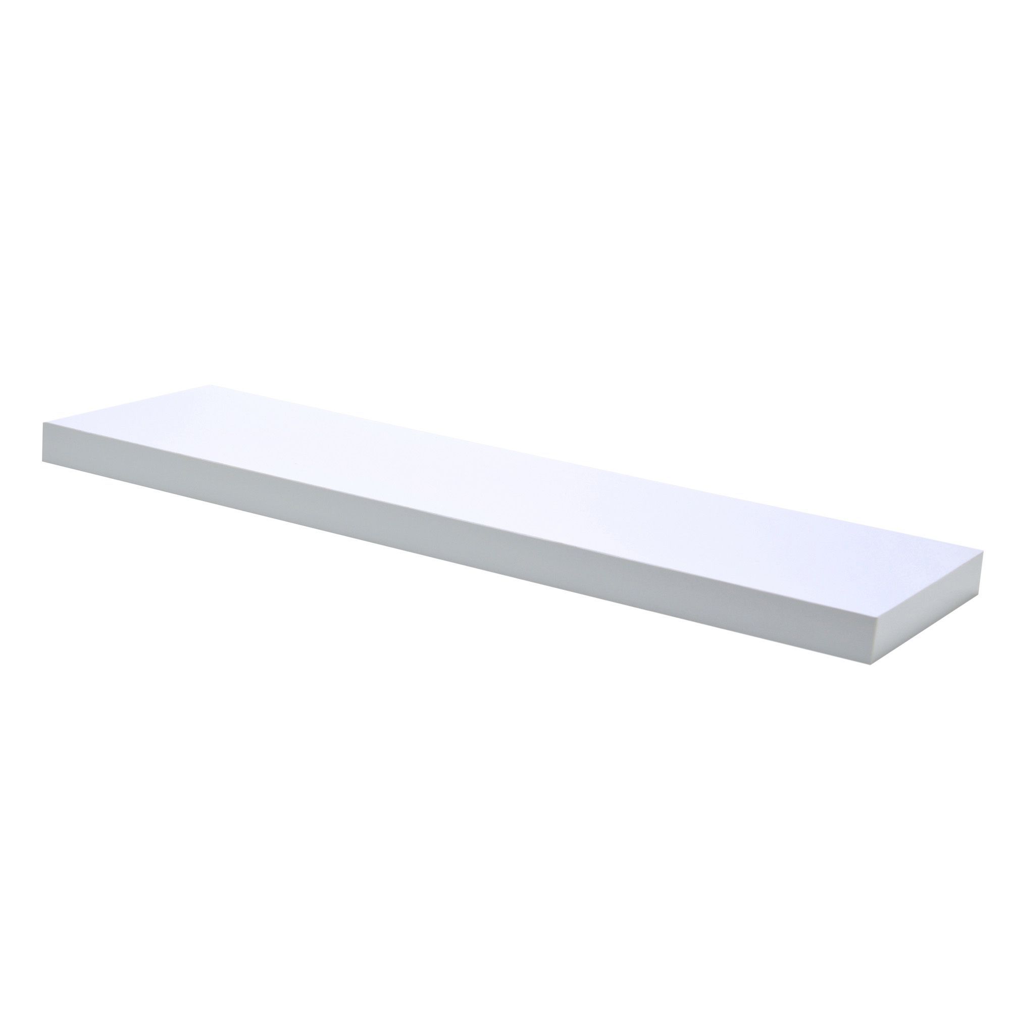 White Matt Shelf of 1 | DIY at B&Q