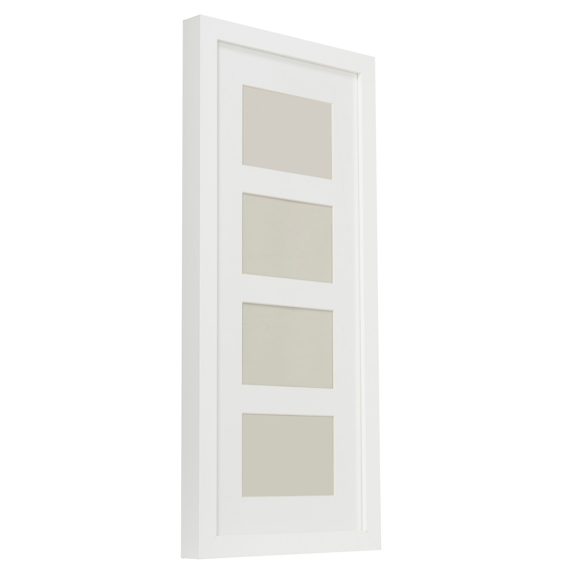 White Multi Picture frame (H)64cm x (W)29cm