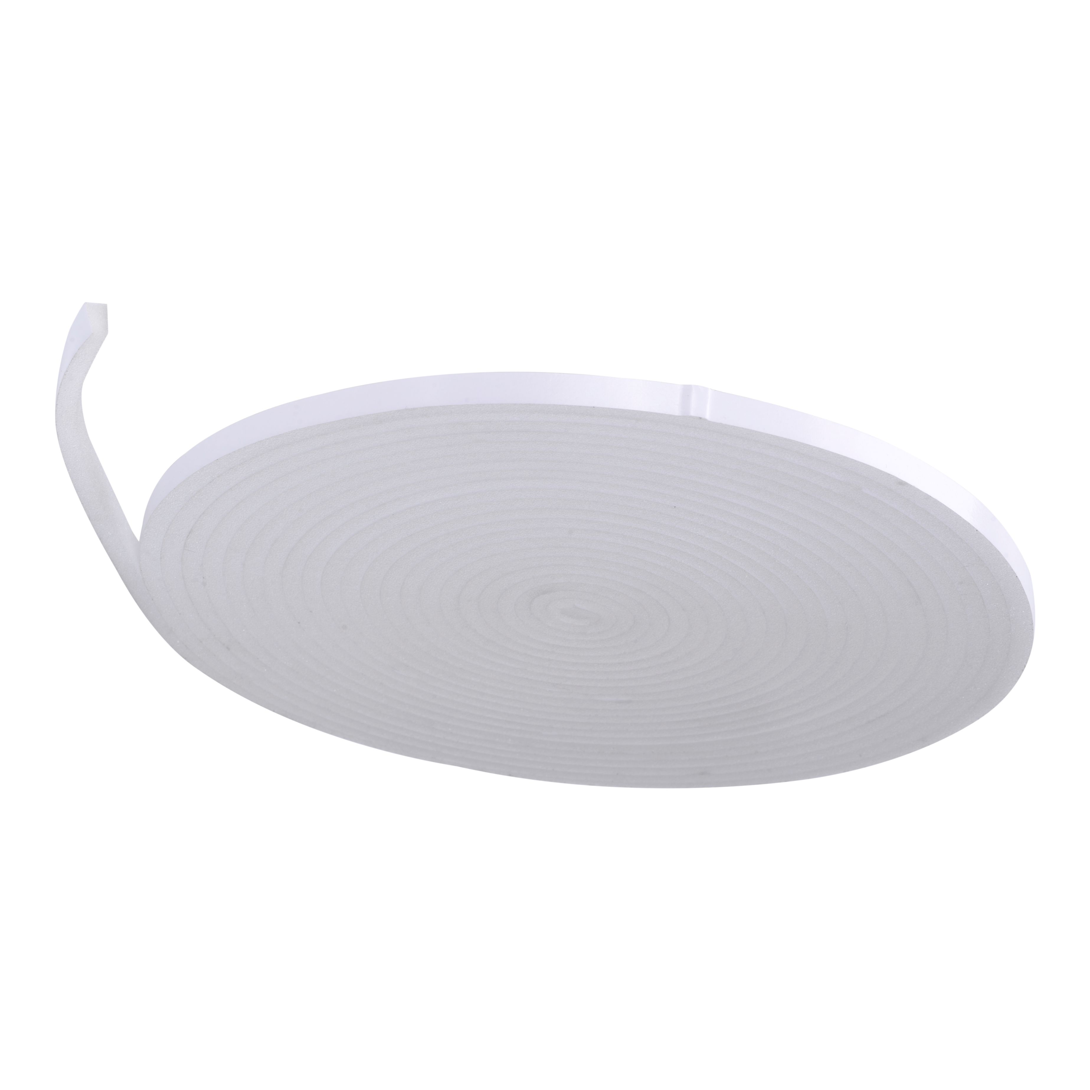 WHITE SELF-ADHESIVE DRAUGHT SEAL (L)10M (W)9MM (T)4MM
