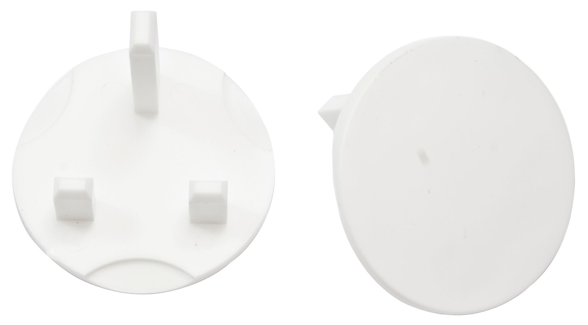 White Socket safety cover, Pack of 2 | DIY at B&Q