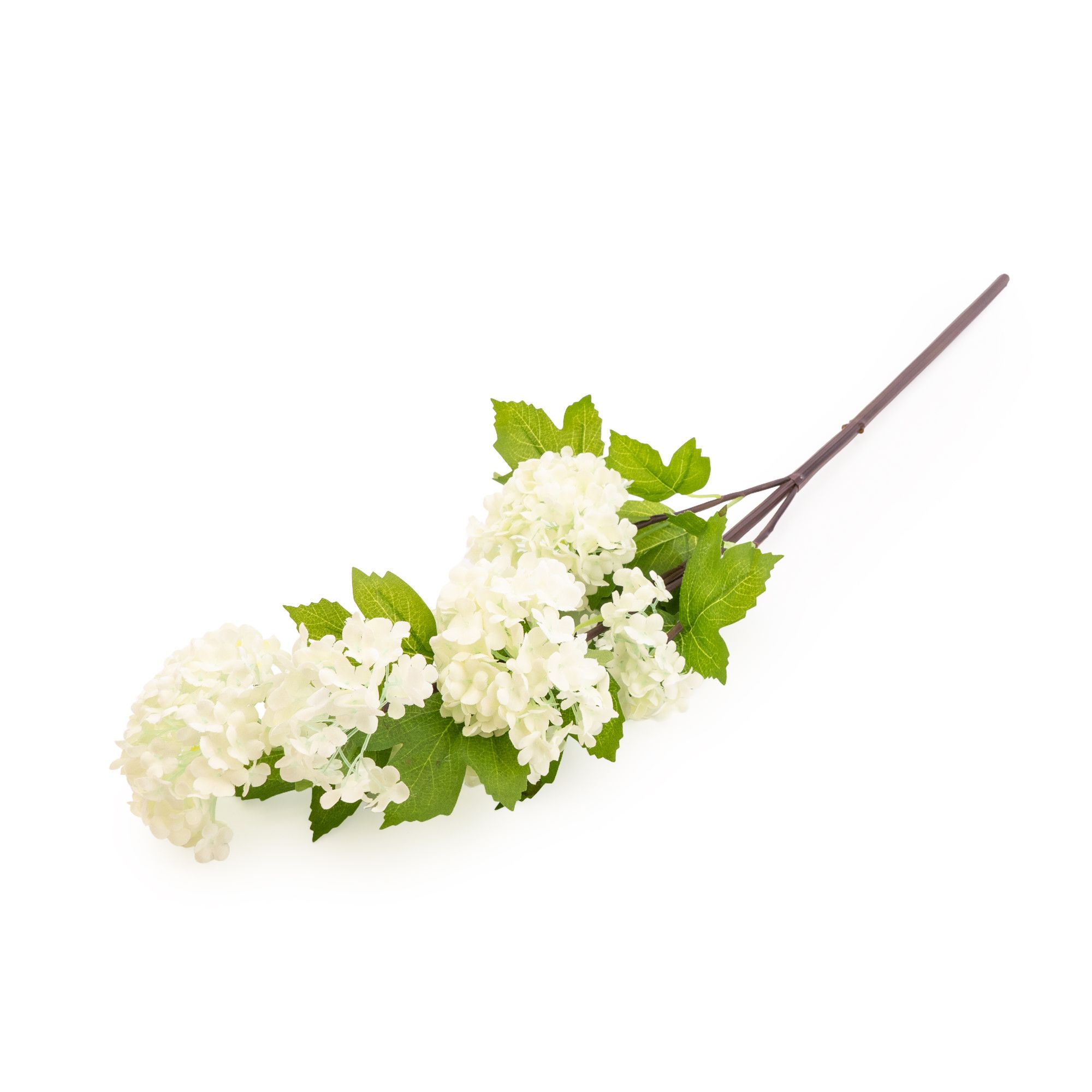 White Viburnum Single stem Artificial flower | DIY at B&Q