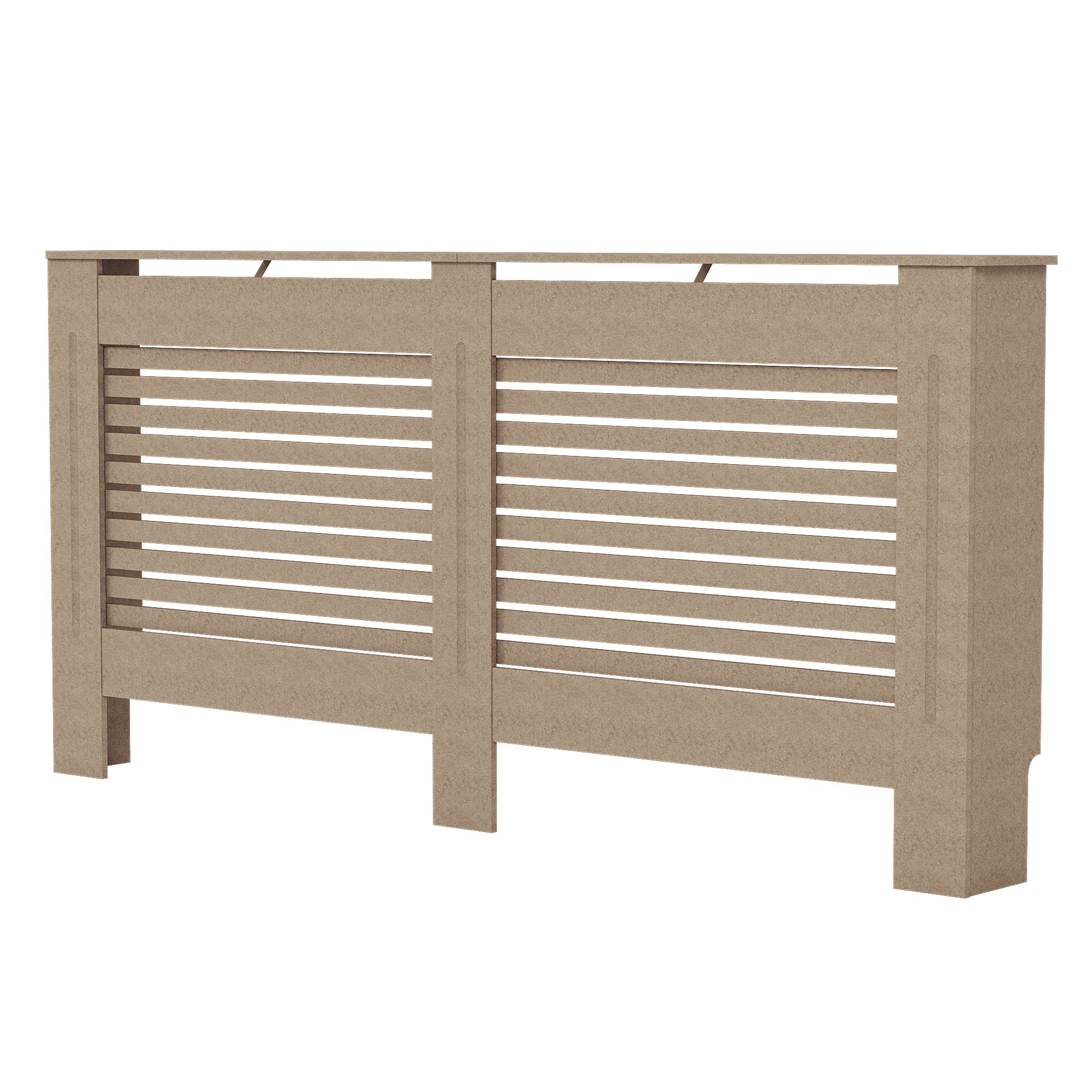 Willbourne Large Horizontal Slat Radiator cover 820mm(H) 1720mm(W) 190mm(D)