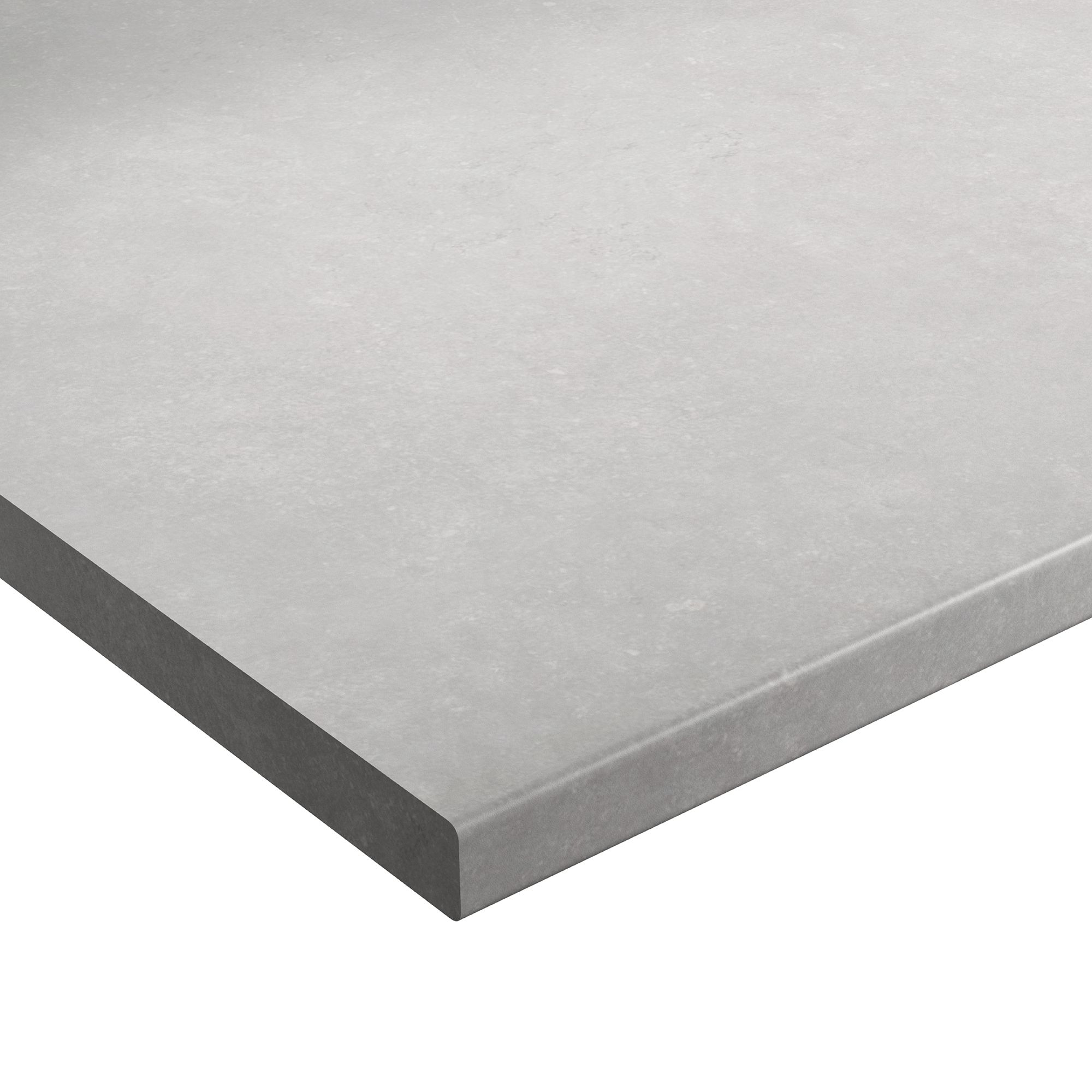 Wilsonart Tectonica Grey Stone effect Laminate Post-formed edge Kitchen ...