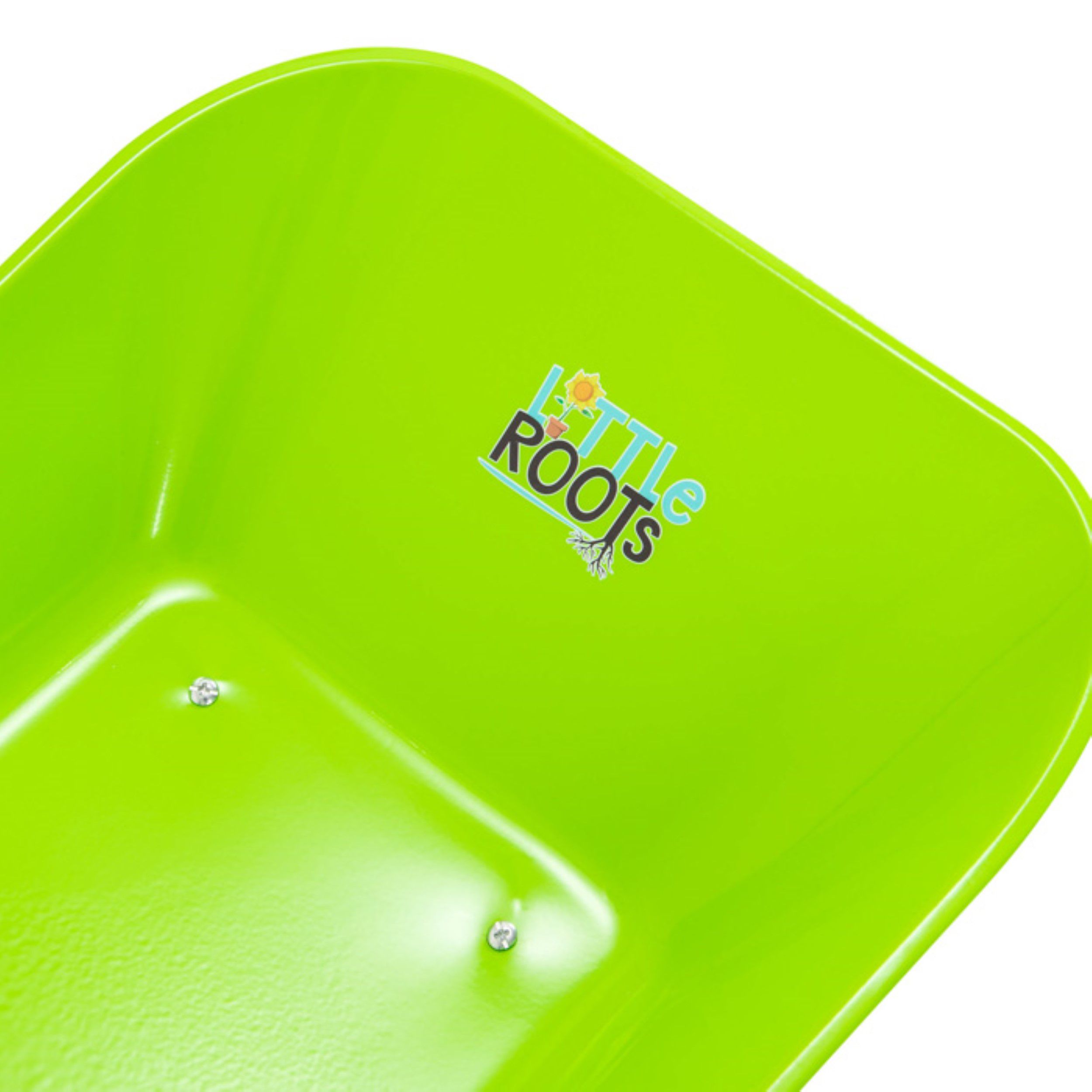 Wilton Bradley Little Roots Kids Green Metal Wheelbarrow, 1.66kg
