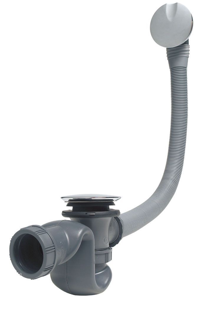 Wirquin Bath Waste & trap kit (Dia)40mm - White | DIY at B&Q