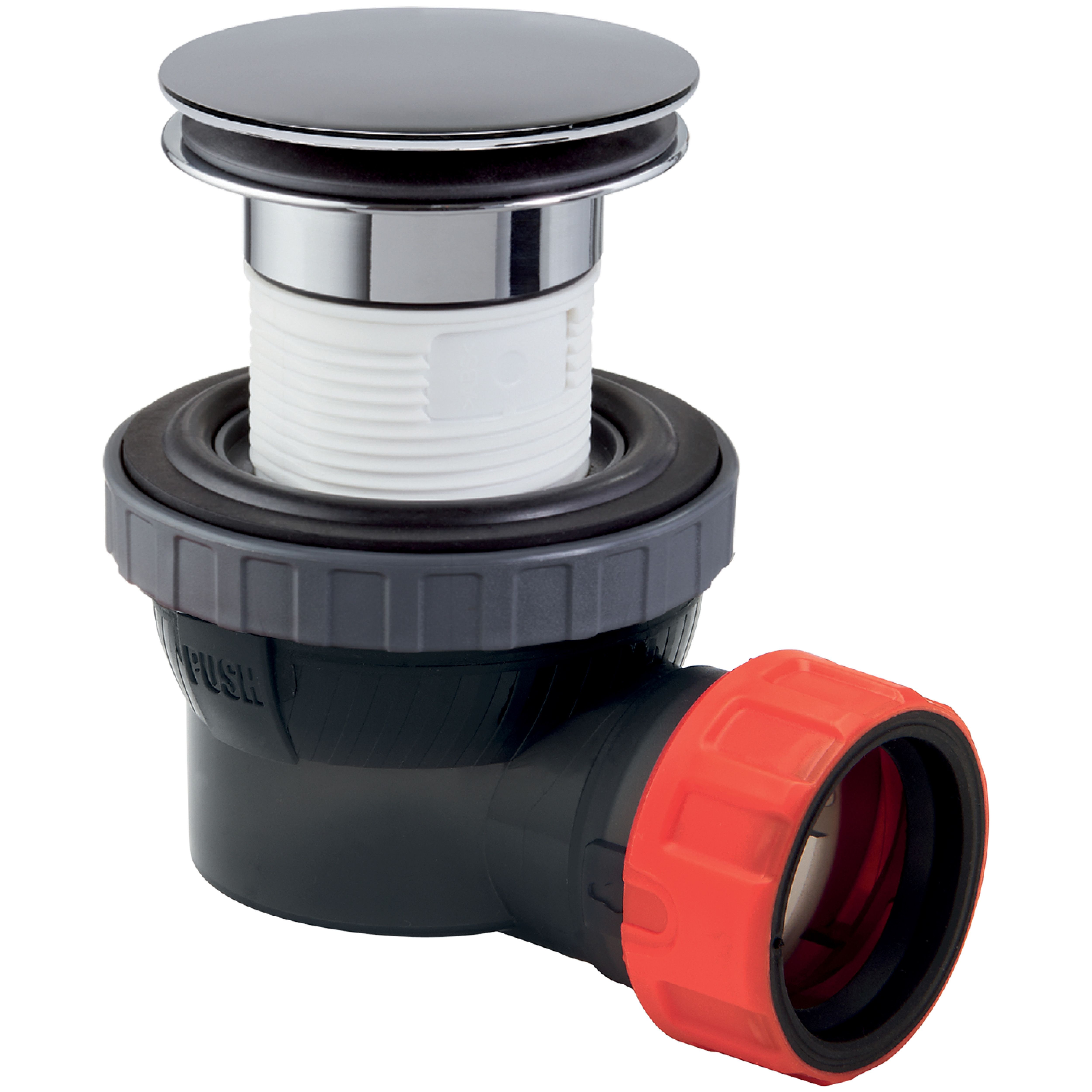 Wirquin Sprung Basin Waste & trap kit (Dia)36.5mm - Chrome | DIY at B&Q