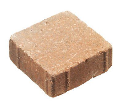 Woburn rumbled Brown Block paving | DIY at B&Q