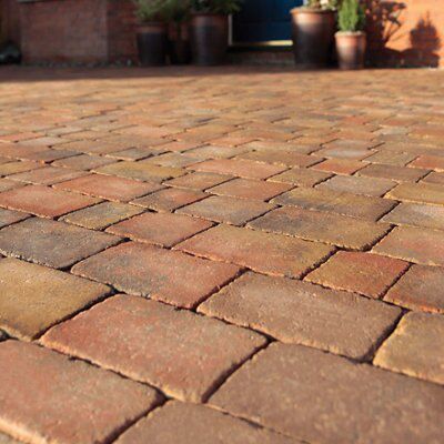 Woburn rumbled Brown Block paving