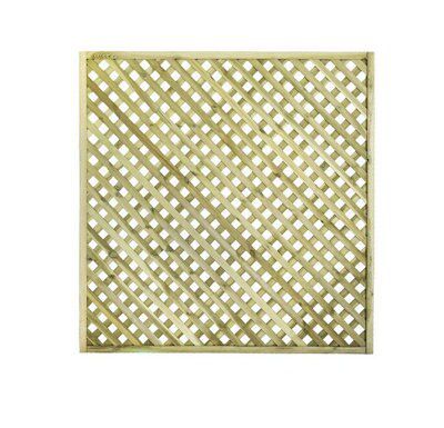 WOODBURY SQUARE TRELLIS 1.80MX1.8M PK3 | DIY at B&Q