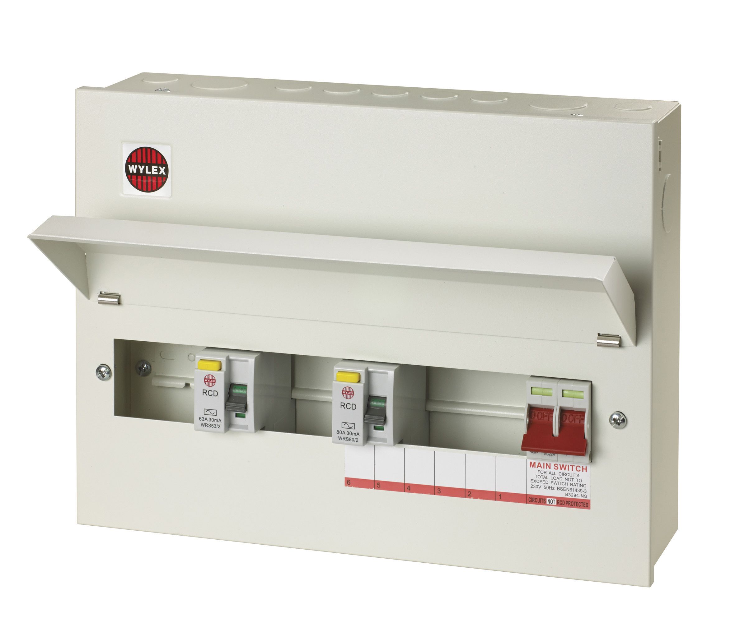 Wylex 10-way High integrity Consumer unit