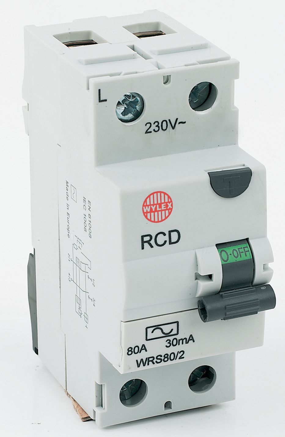 Wylex 100A Residual current device (RCD) | DIY at B&Q