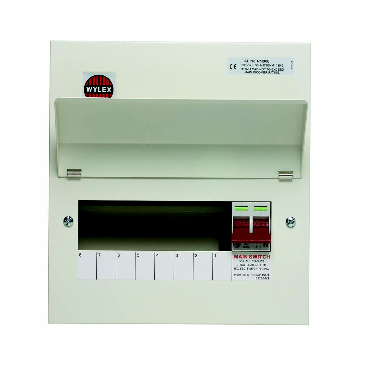 Wylex Consumer unit 3.1kg