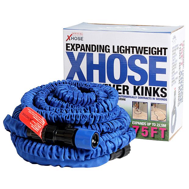 XHose Blue Extendable Hose pipe (L)22.24m | DIY at B&Q