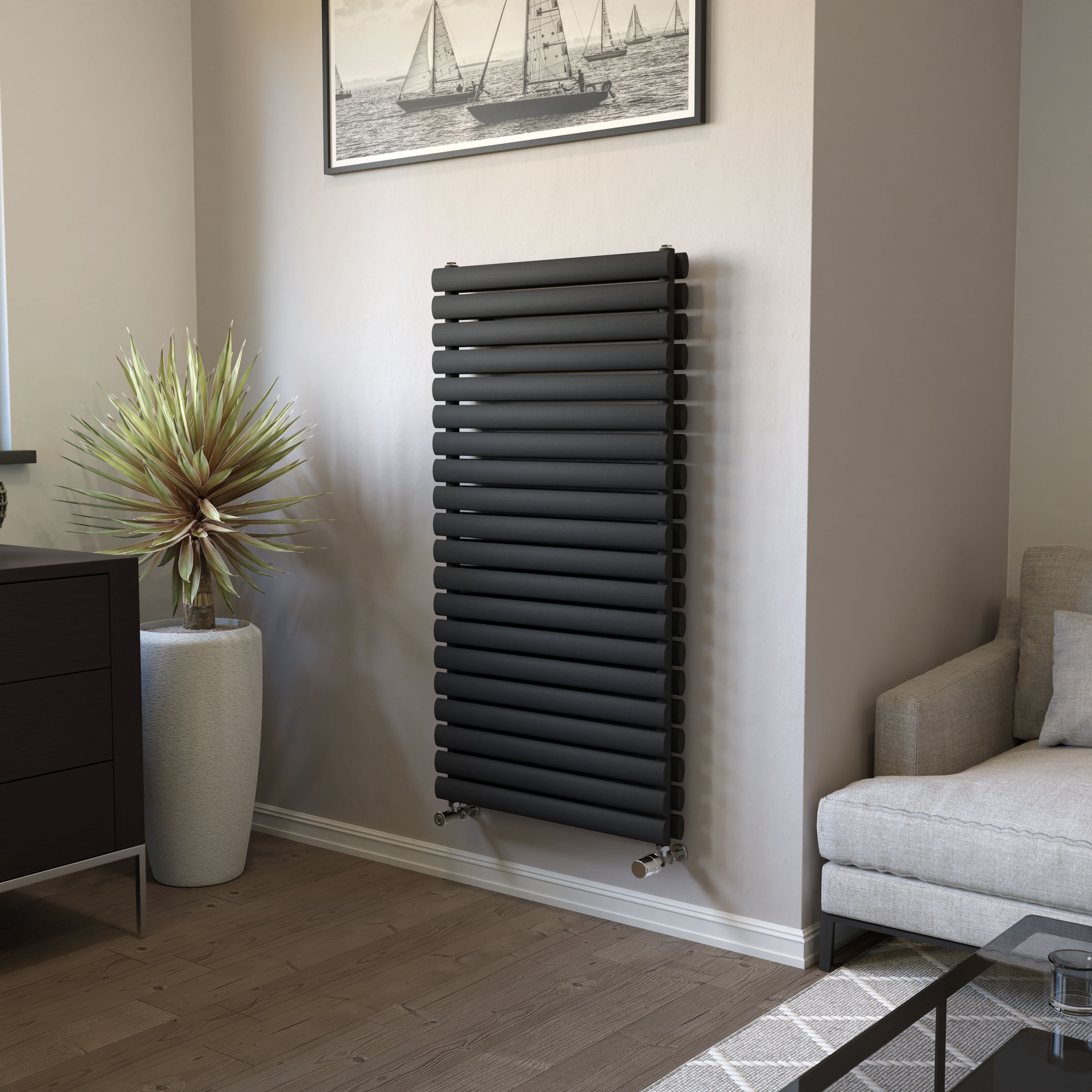 Ximax Champion Duplex FORDH1164600A Anthracite Gas Vertical Designer ...