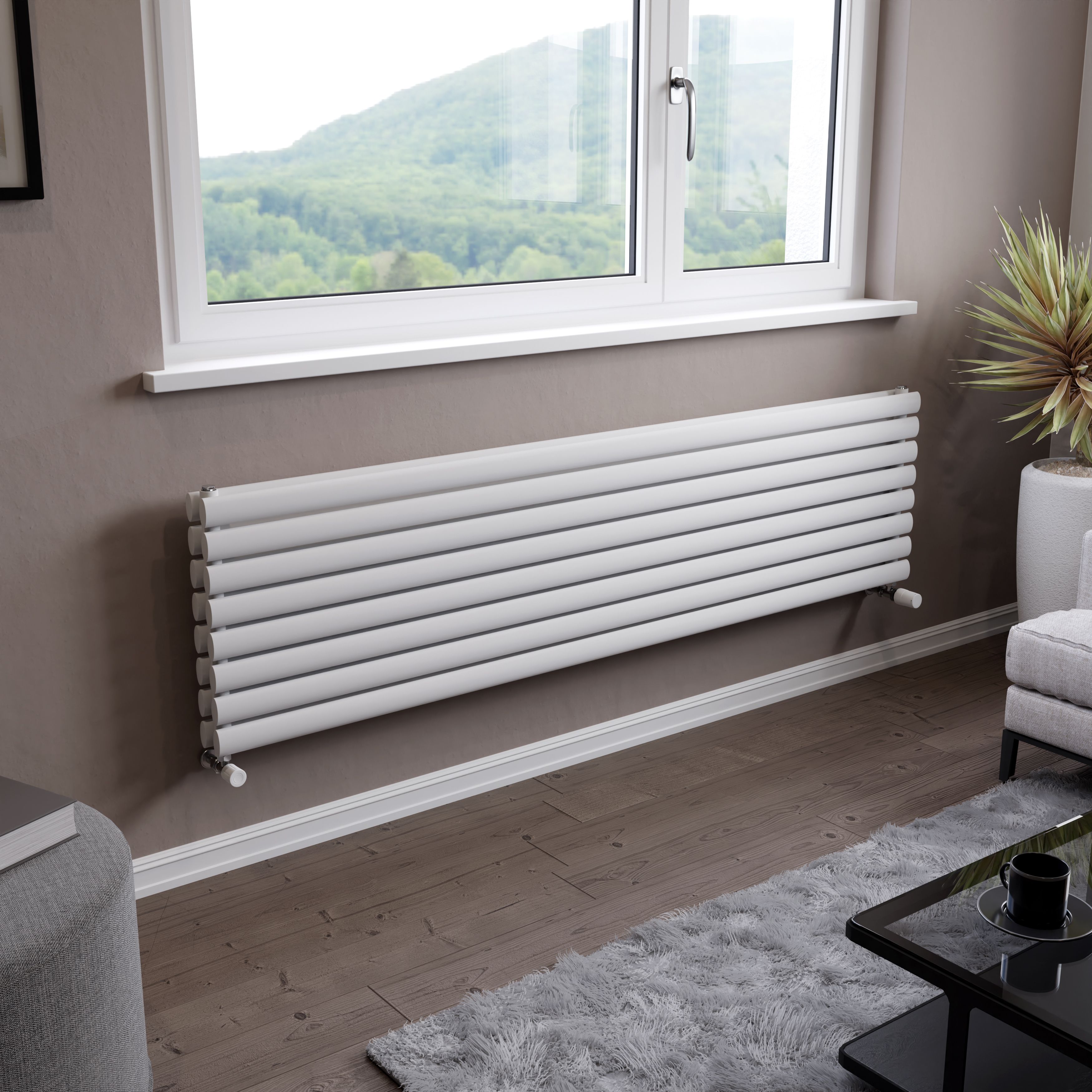 Ximax Champion Duplex FORDH4681800W White Gas Horizontal Designer ...