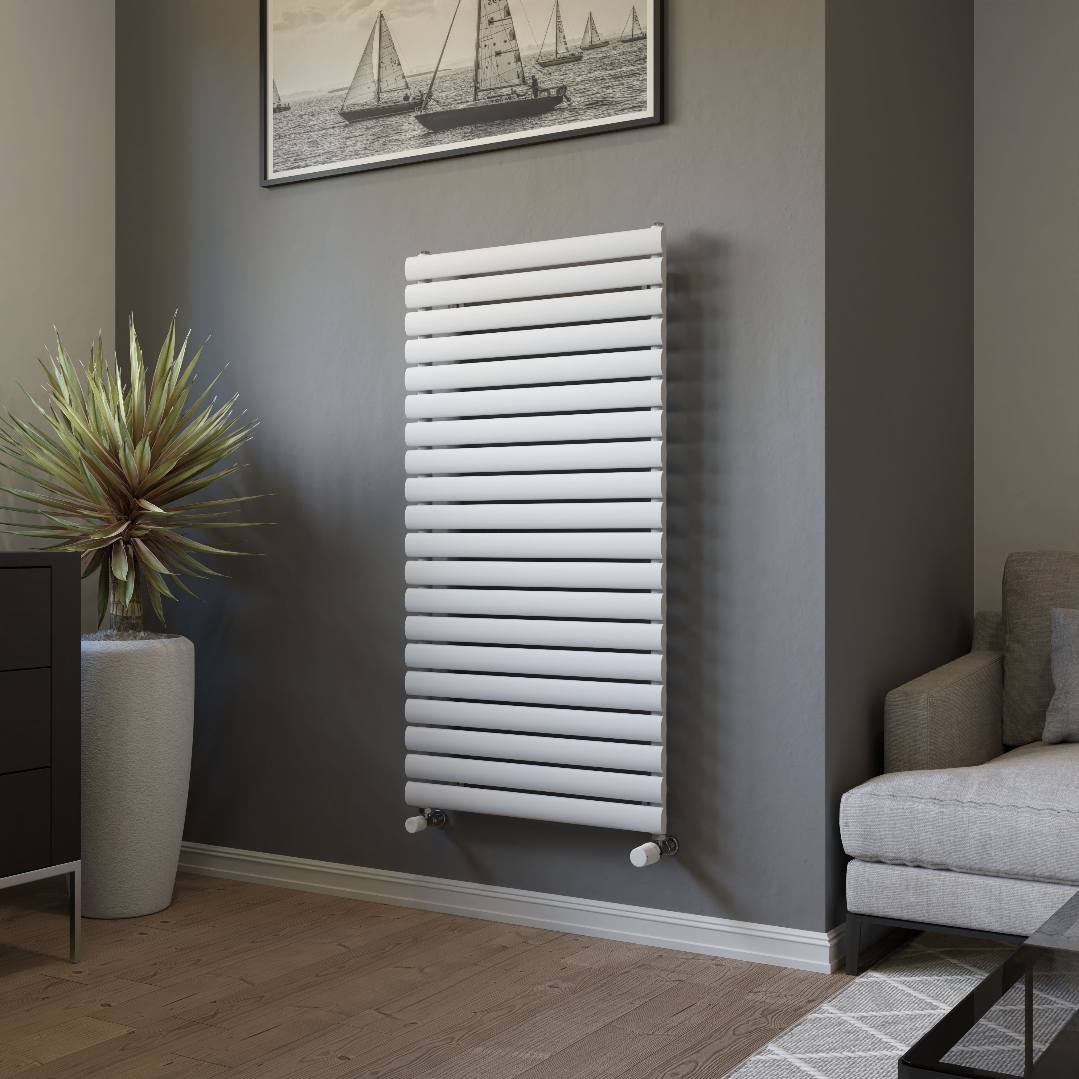 Ximax Champion FORH1164600W White Gas Vertical Designer 2369BTU ...