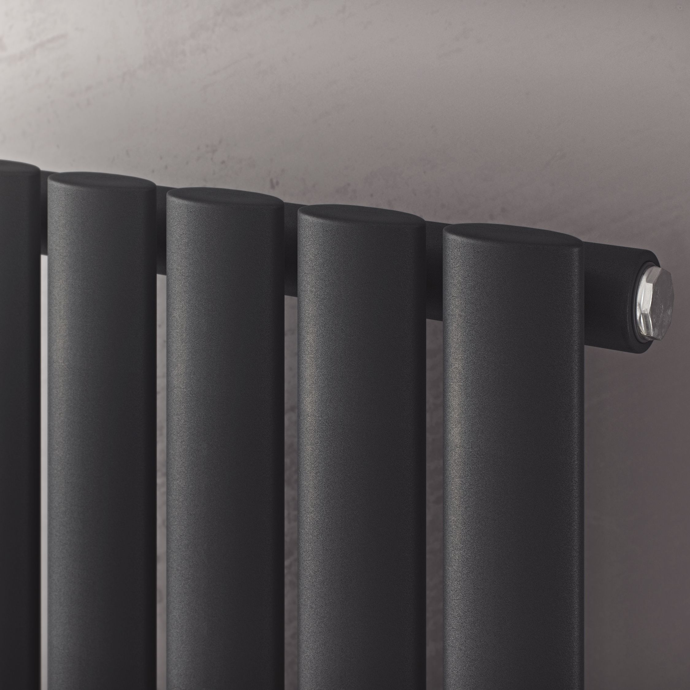 Ximax Fortuna FOR600584A Anthracite Gas Vertical Designer 1532BTU ...