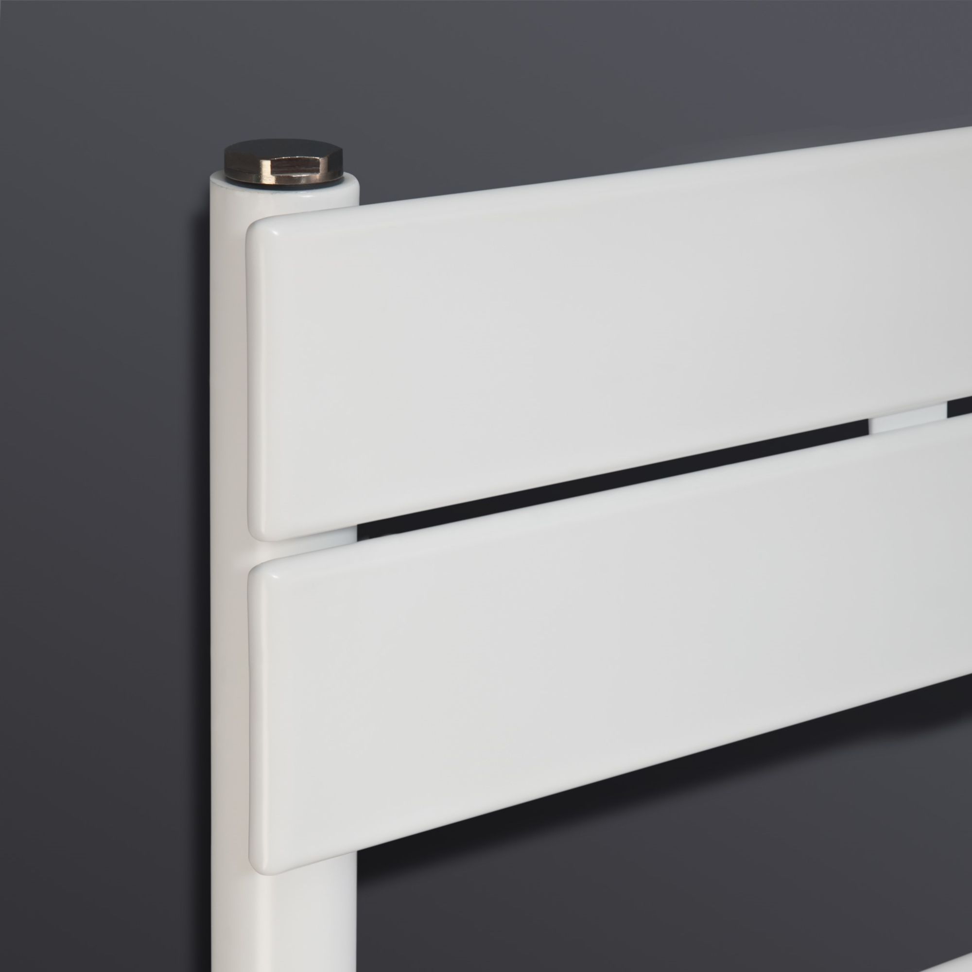 Ximax P2 P21420600W White Gas Vertical Designer towel warmer Radiator ...