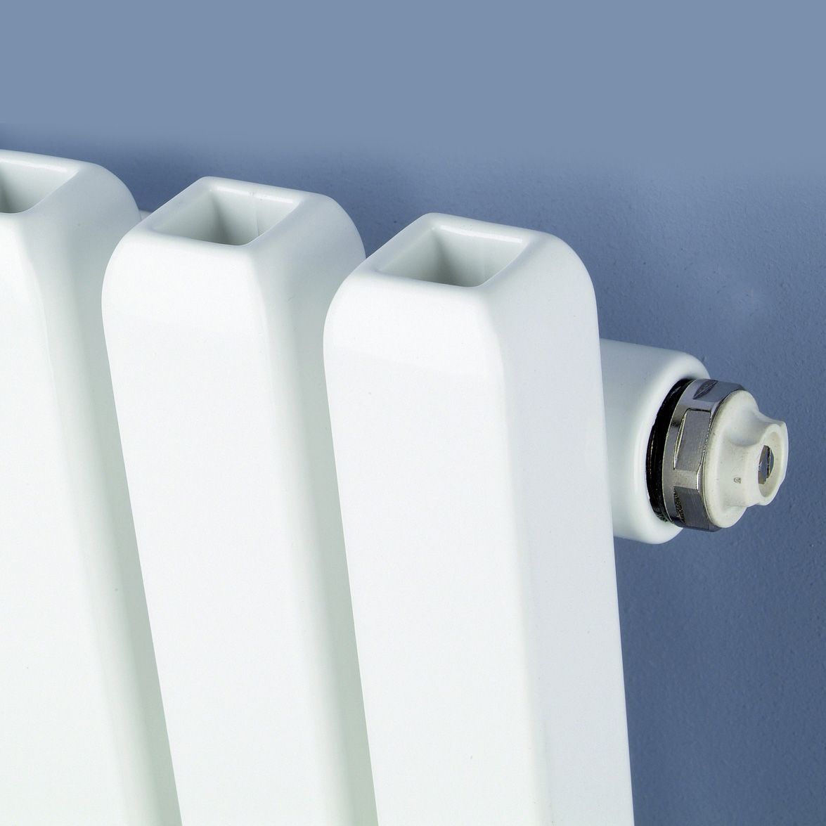 Ximax Supra Square Vertical Designer Radiator, White (W)470mm (H)1800mm ...