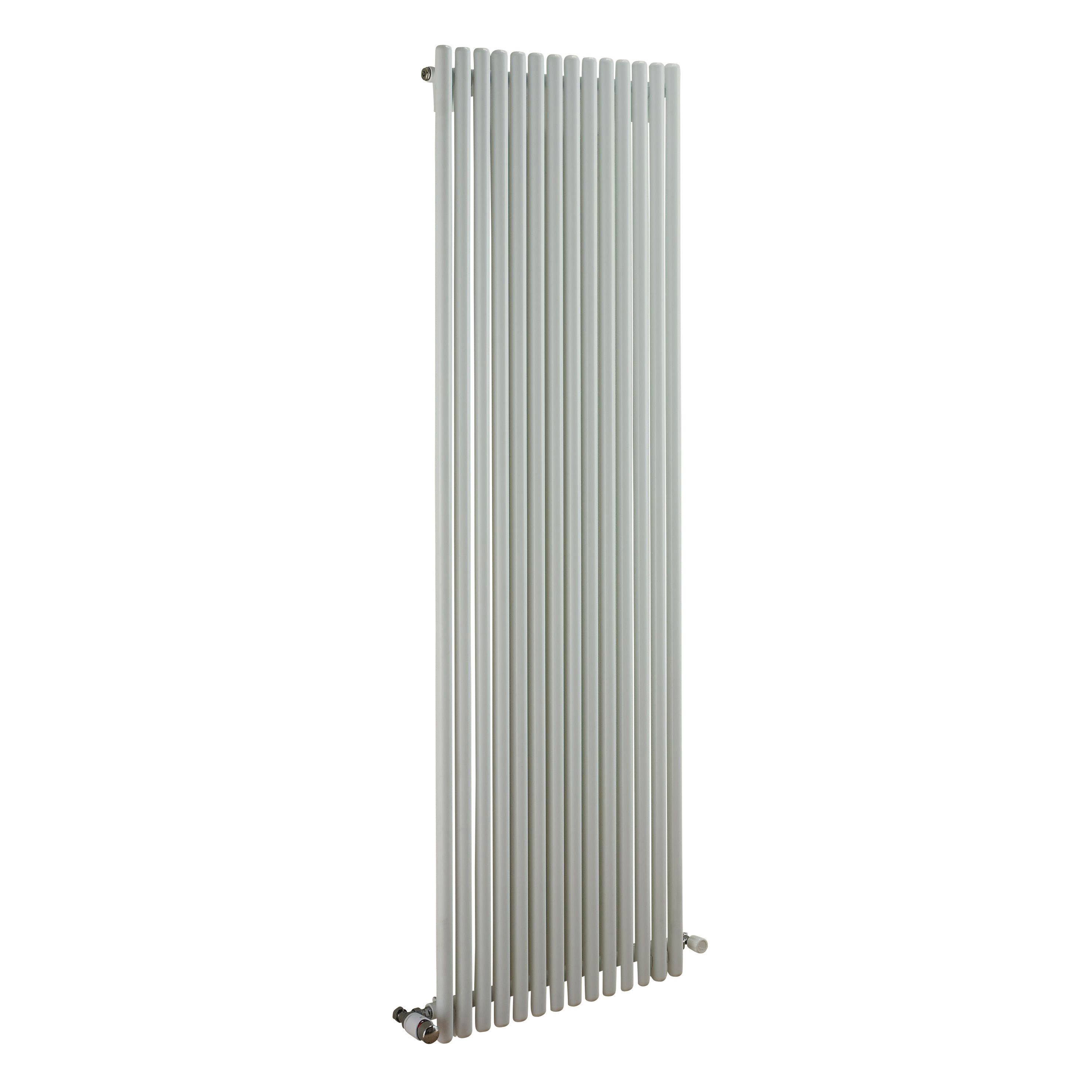 Ximax Supra White Vertical Designer Radiator, (W)550mm x (H)1500mm ...