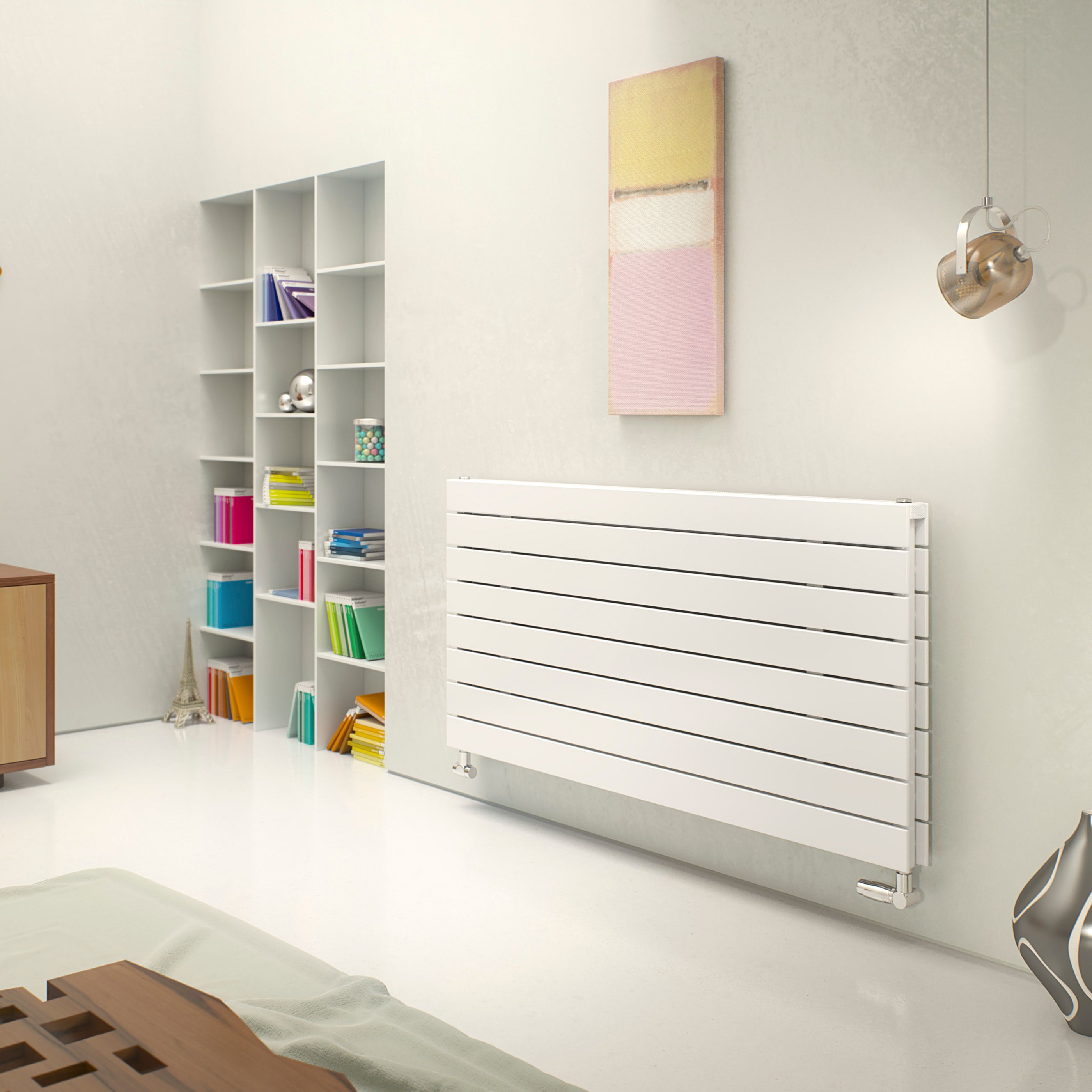 Ximax Vertirad Duplex Deluxe HWHDX6090W White Horizontal Designer ...