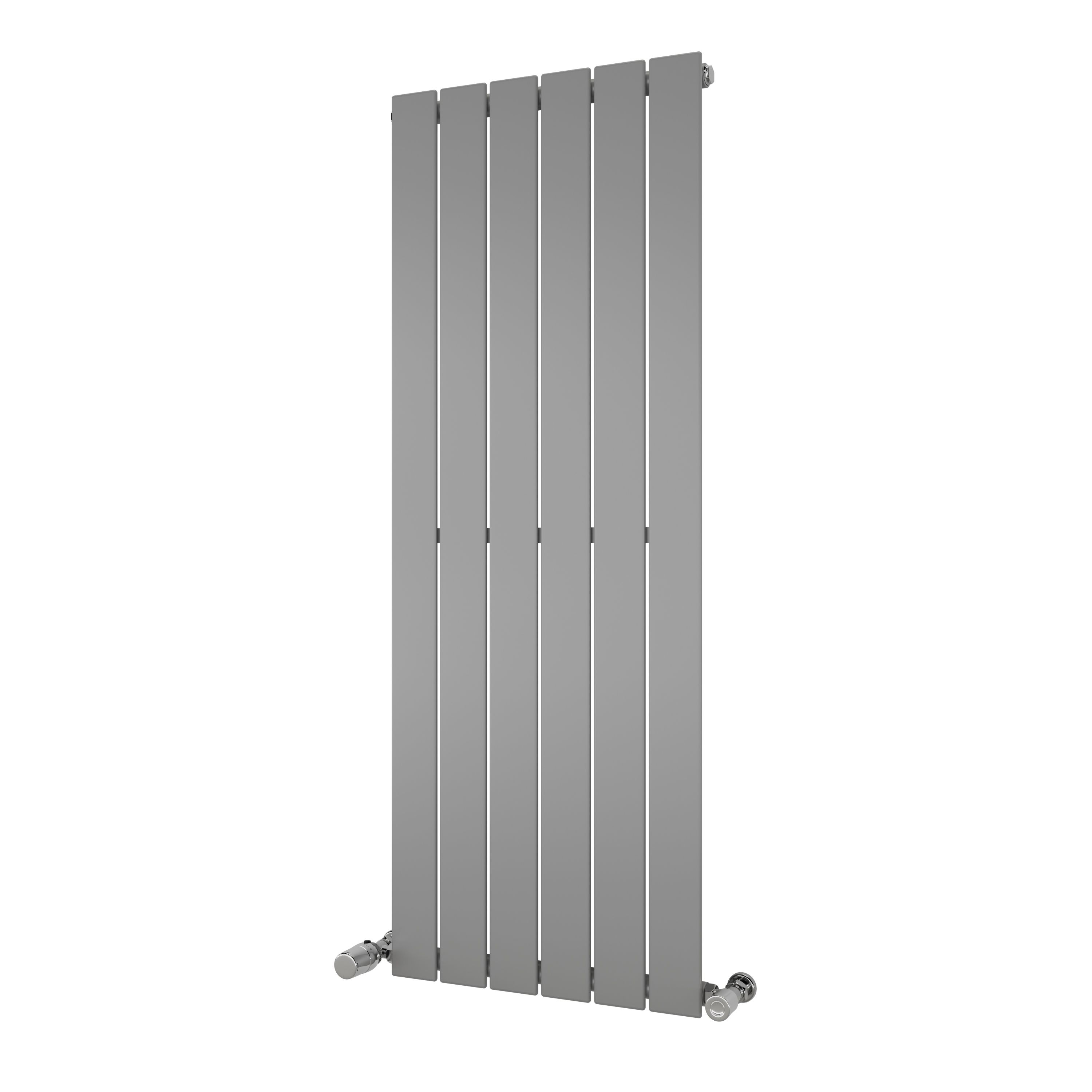 Ximax Vertirad HW1200445S Silver Gas Vertical Designer panel Radiator ...