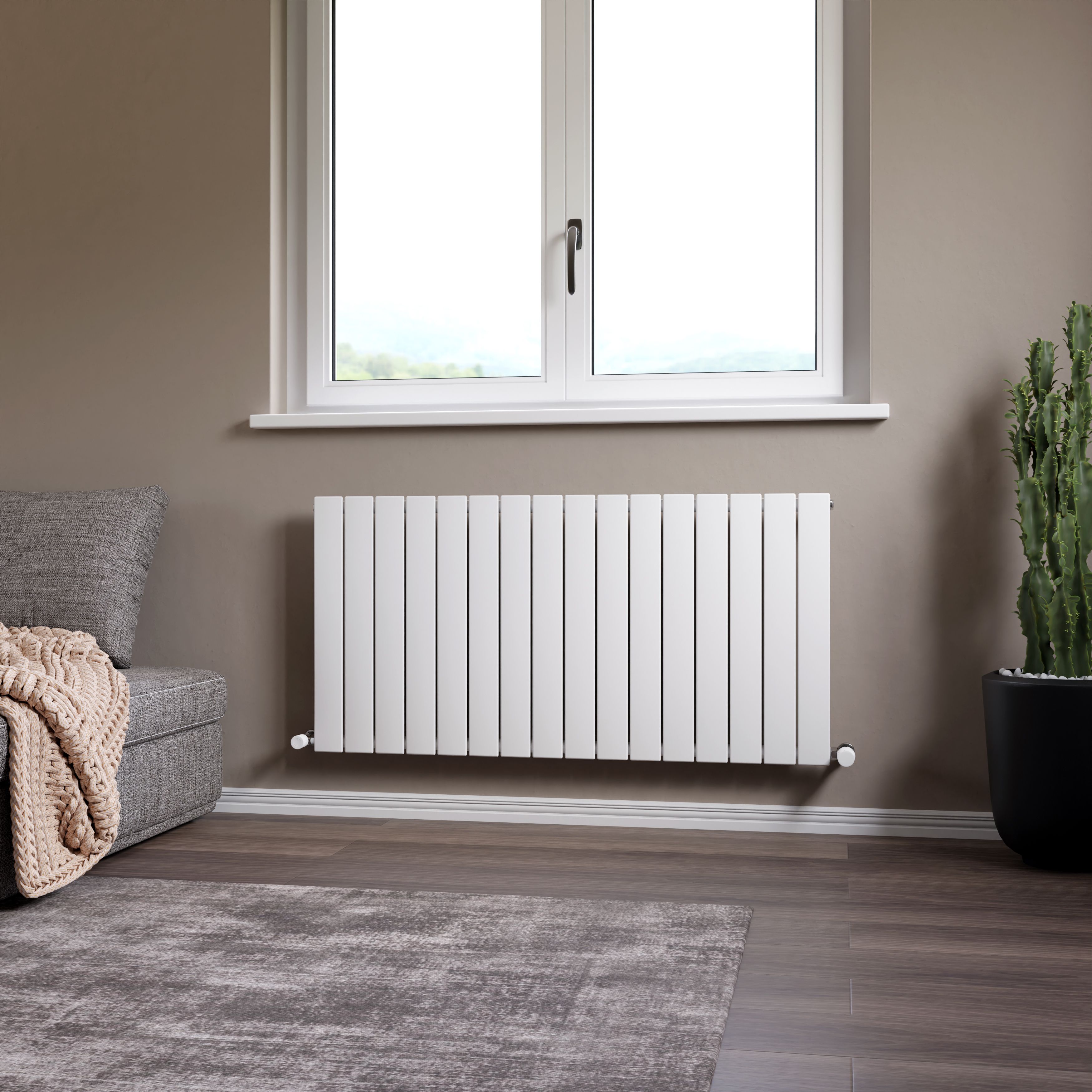 Ximax Vertirad HW6001195W White Gas Horizontal Designer panel 2809BTU ...