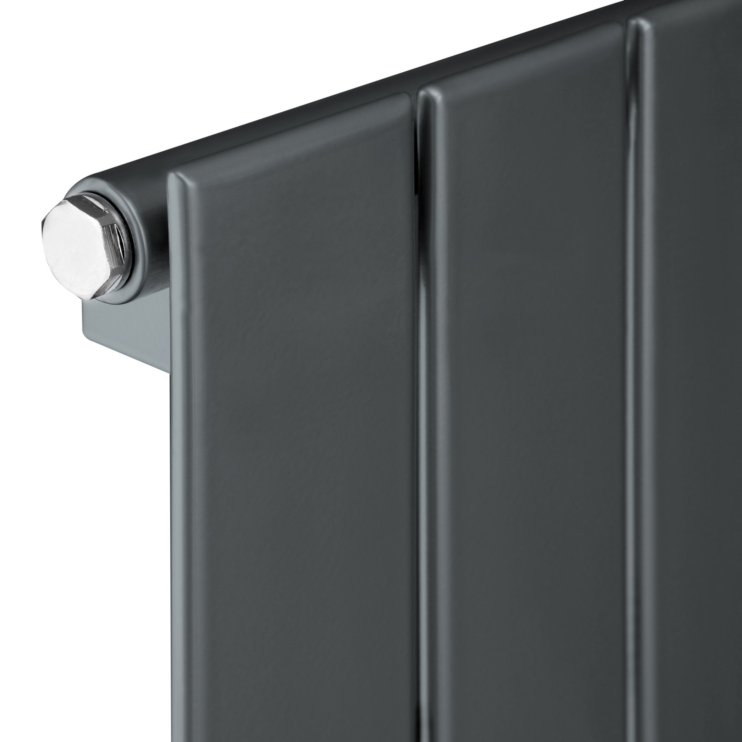 Ximax Vertirad Satin anthracite Vertical Electric designer Radiator, (W ...