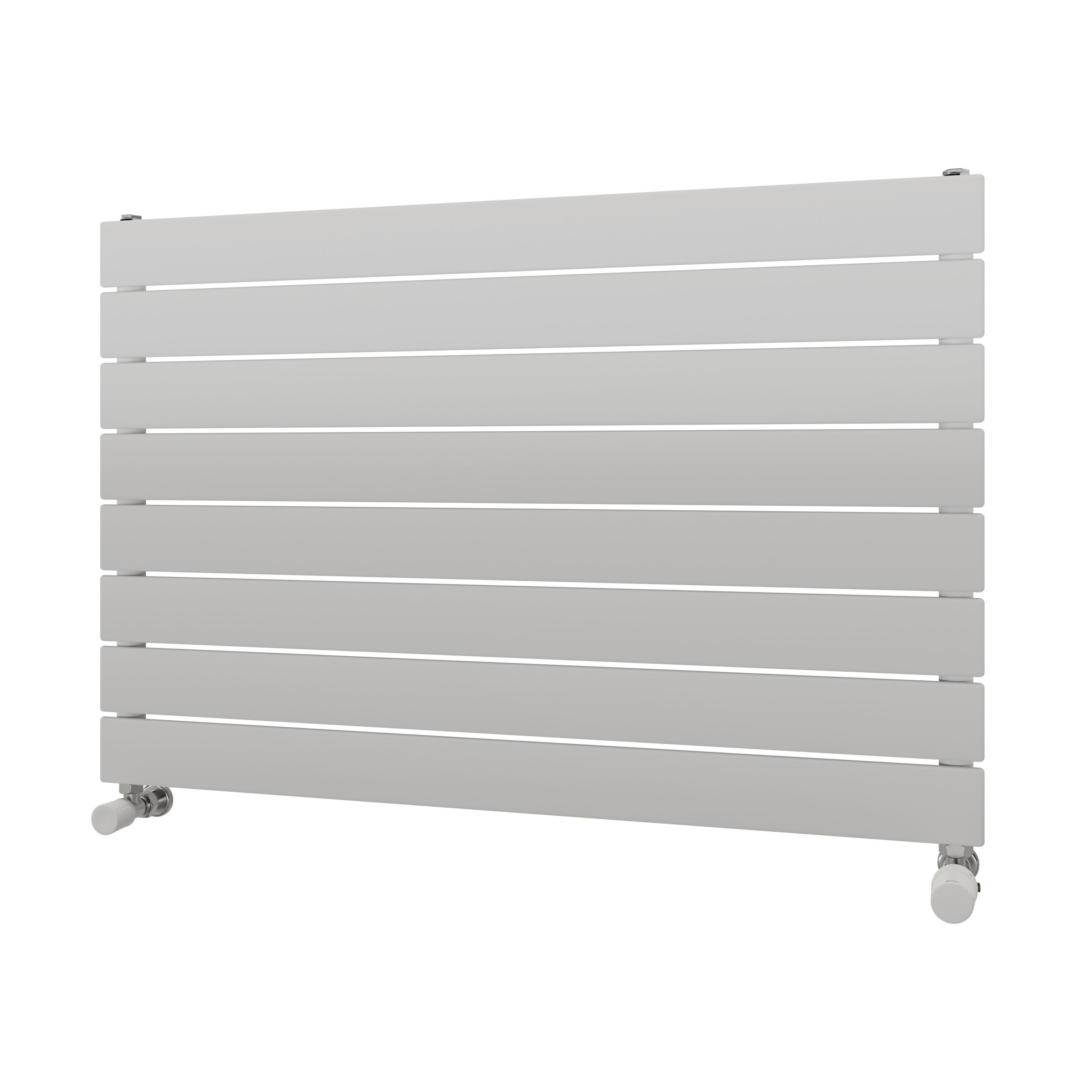 Ximax Vertirad Satin white Horizontal Designer panel Radiator, (W)900mm ...