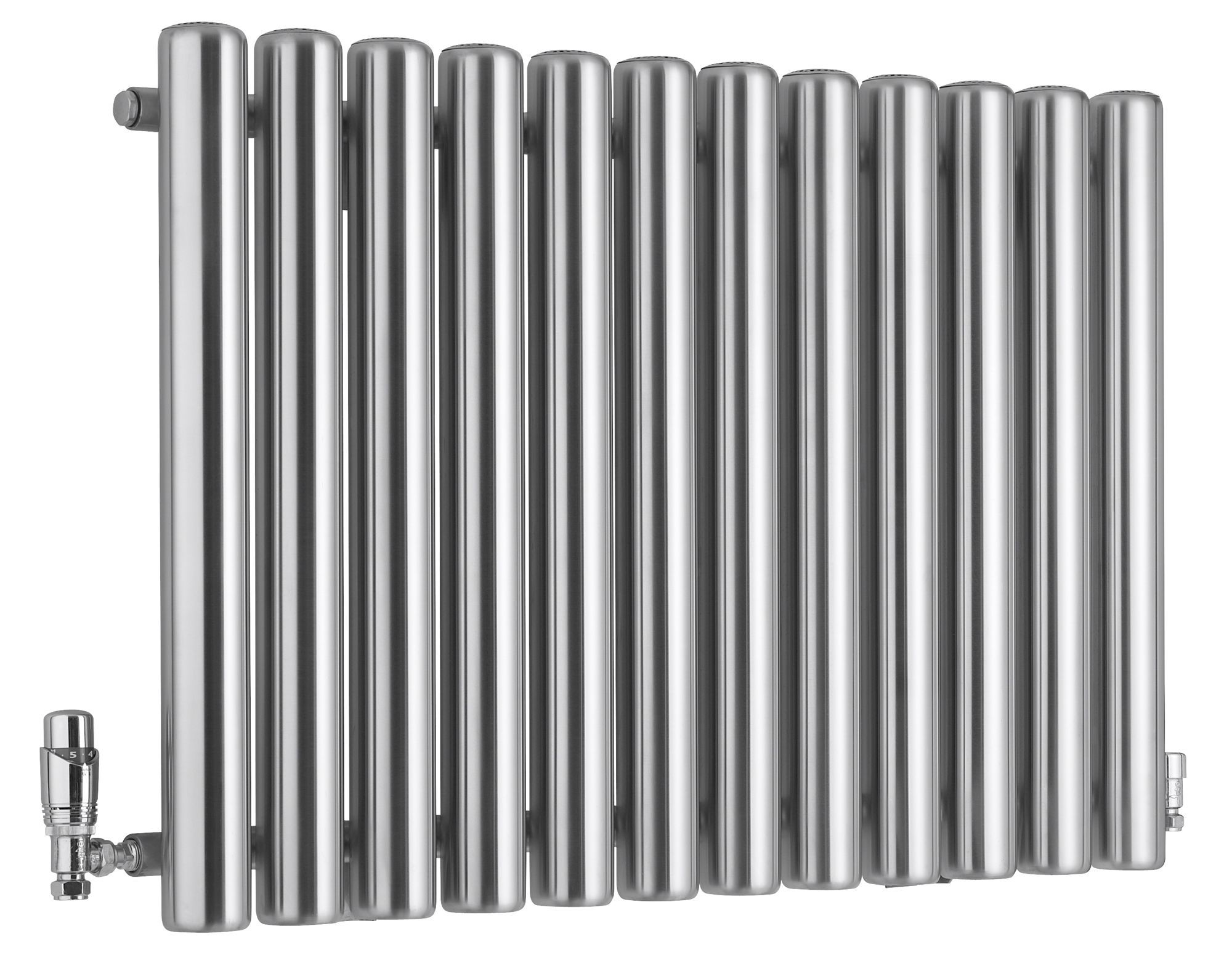 Ximax Vulkan Grey Horizontal Designer Radiator, (W)885mm x (H)600mm ...