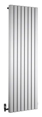 Ximax Vulkan Square White Vertical Designer Radiator, (W)285mm x (H ...