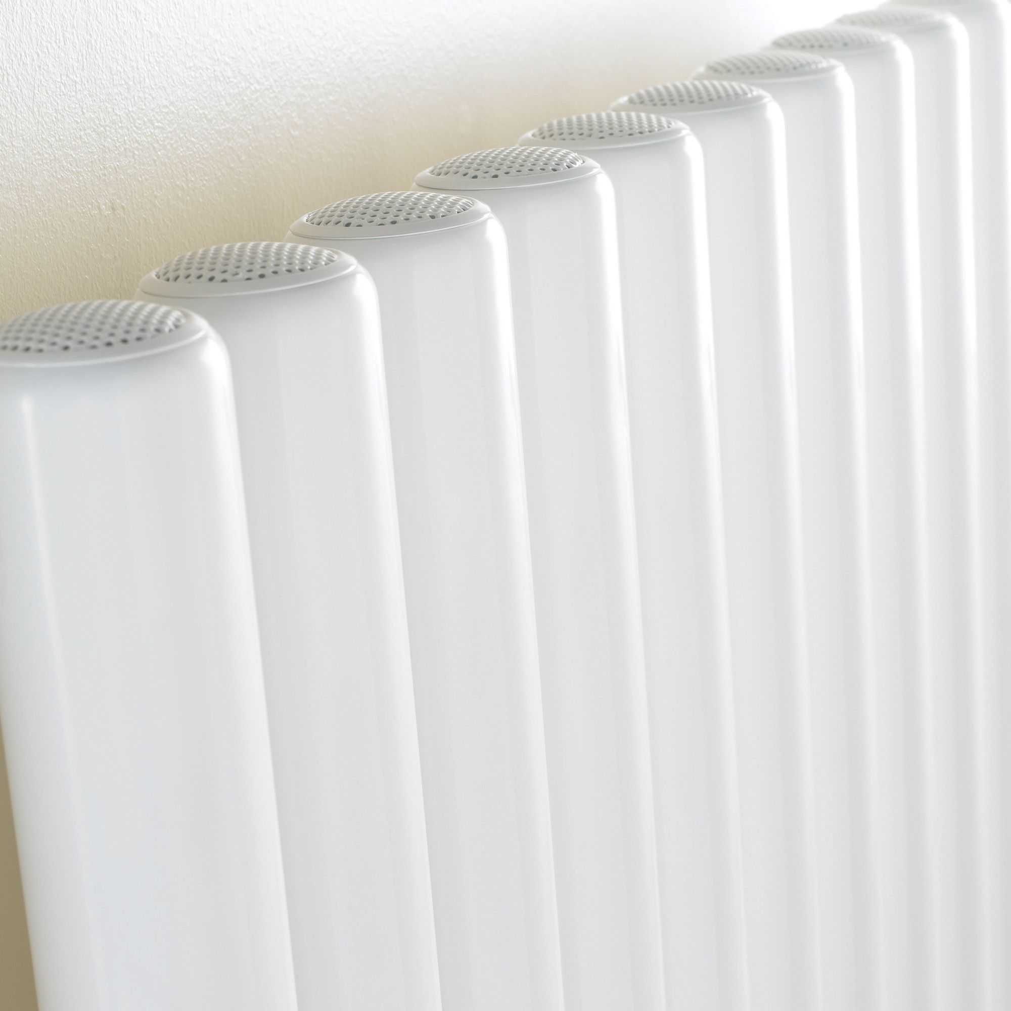 Ximax Vulkan White Vertical Designer Radiator, (W)585mm x (H)1800mm ...