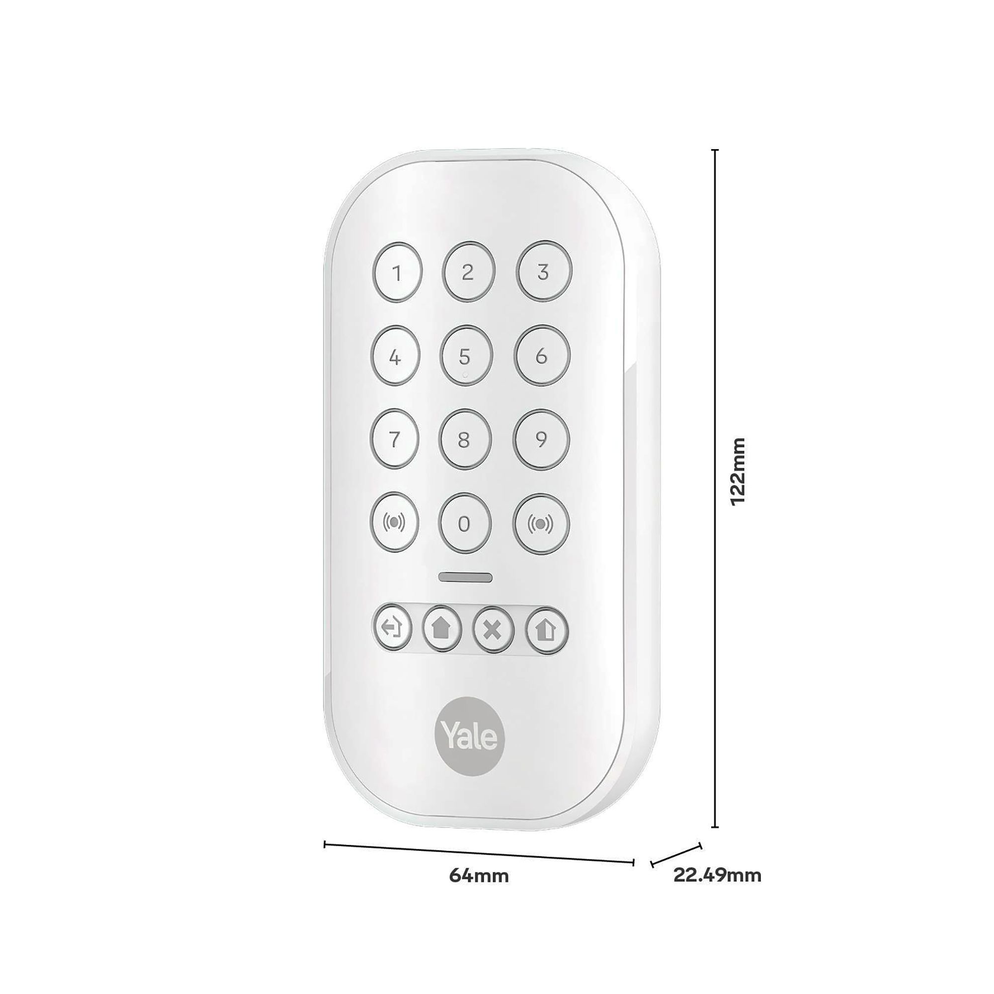 Yale Home Wireless Keypad White