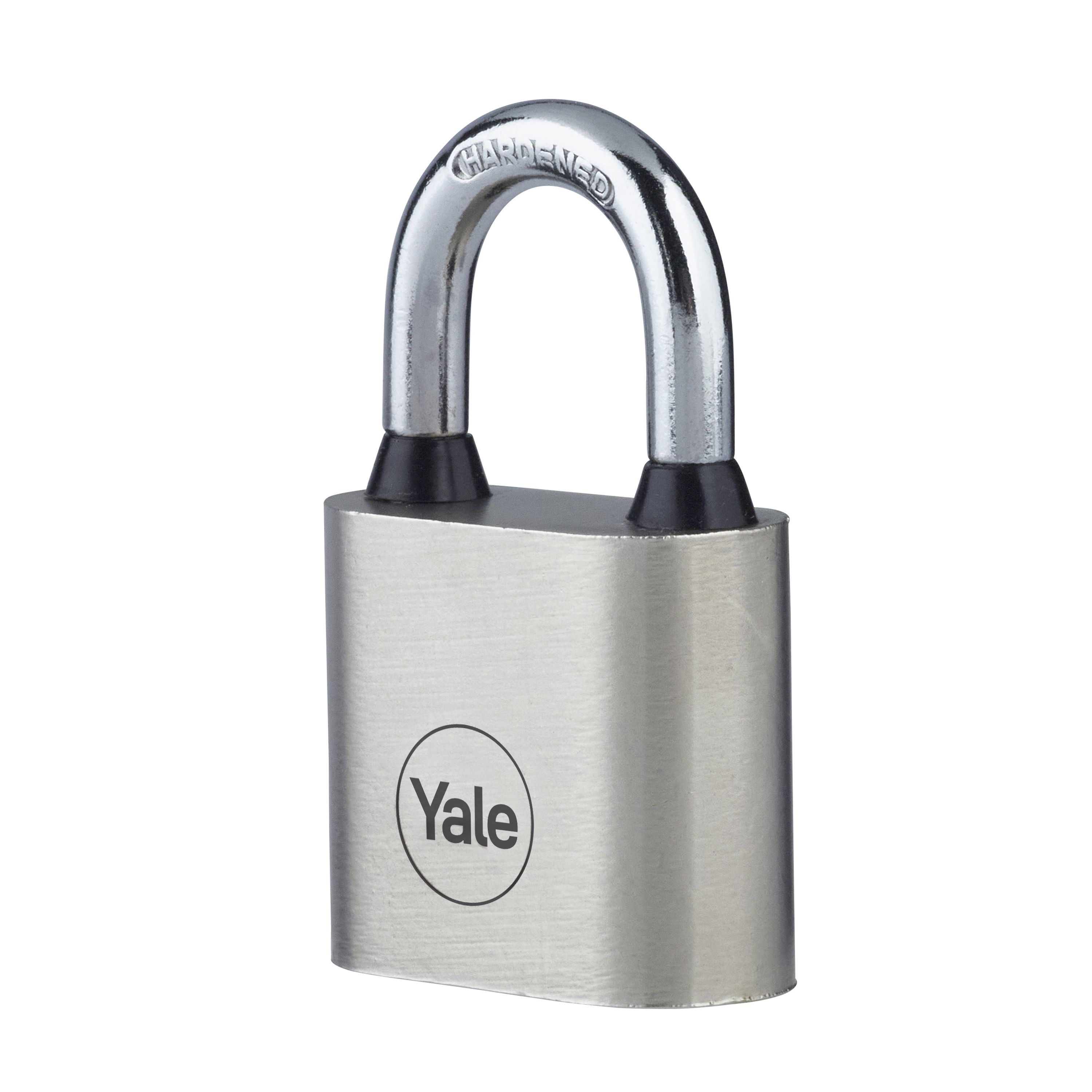 Yale Medium duty Block Iron Disc Open shackle Padlock (W)30mm