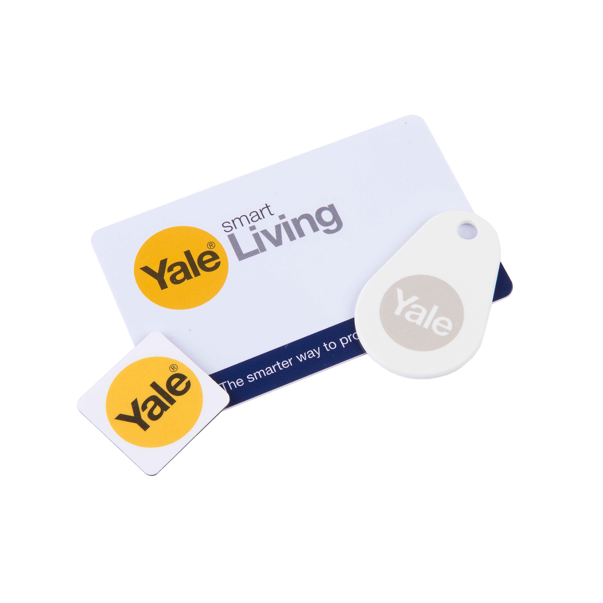 Yale P-YD-01-CON-RFIDM Intruder alarm tag, Set of 3 | DIY at B&Q