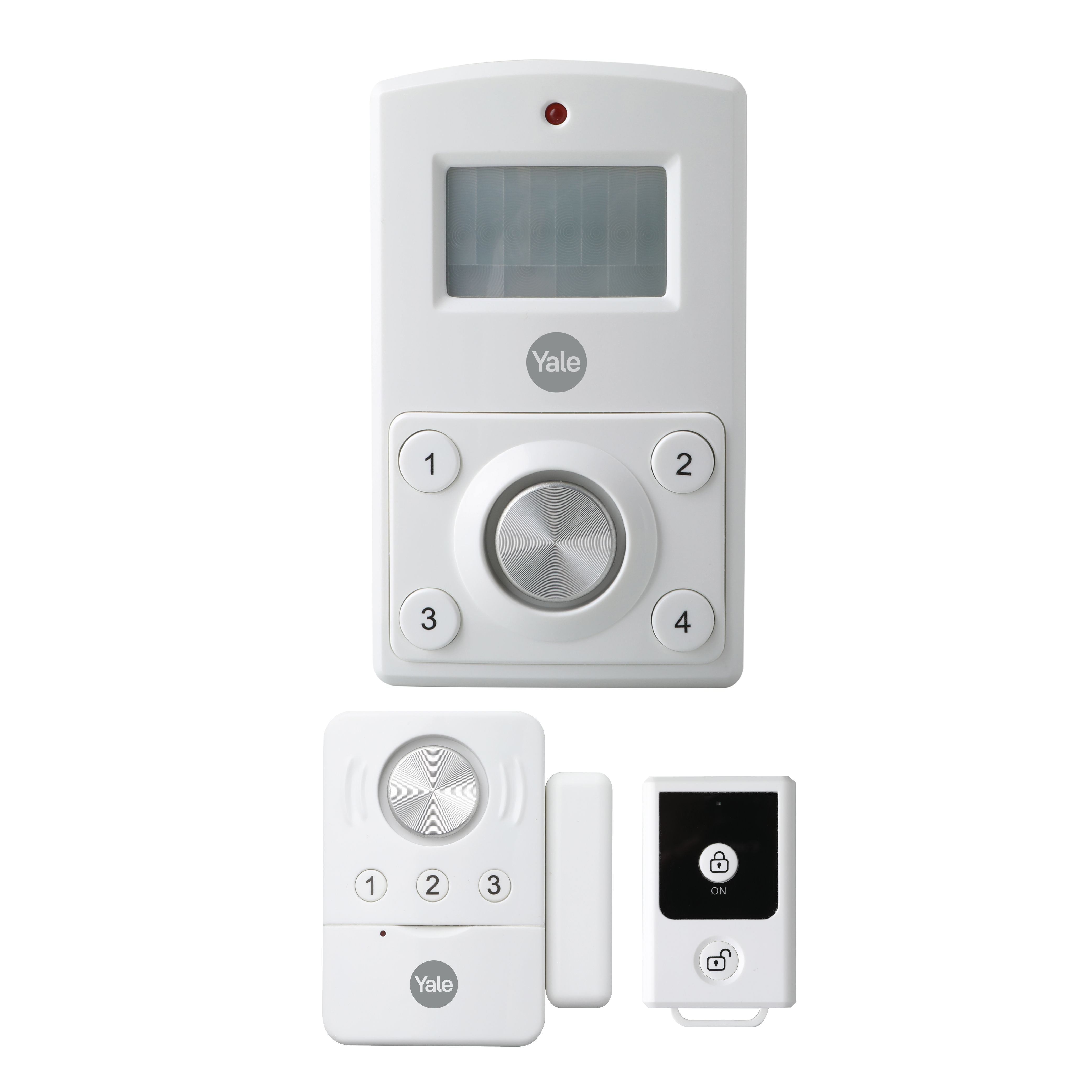 Yale YSGA02-W Shed & garage alarm kit, 3 piece