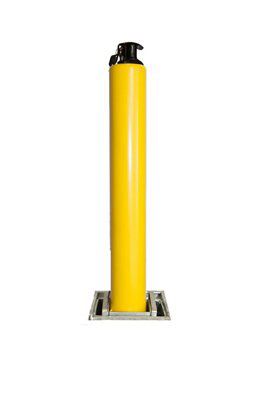 Yellow Parking post, (H)500mm at B&Q