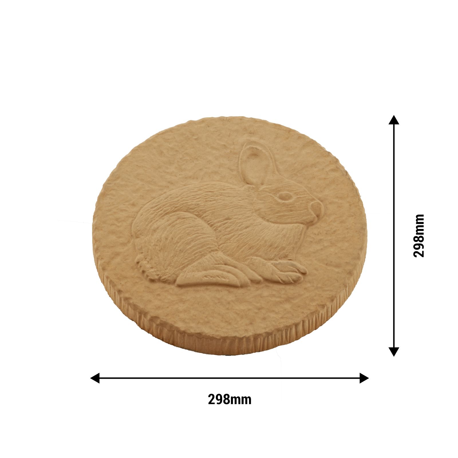 York Gold Single size Rabbit Round Stepping stone 0.07m²