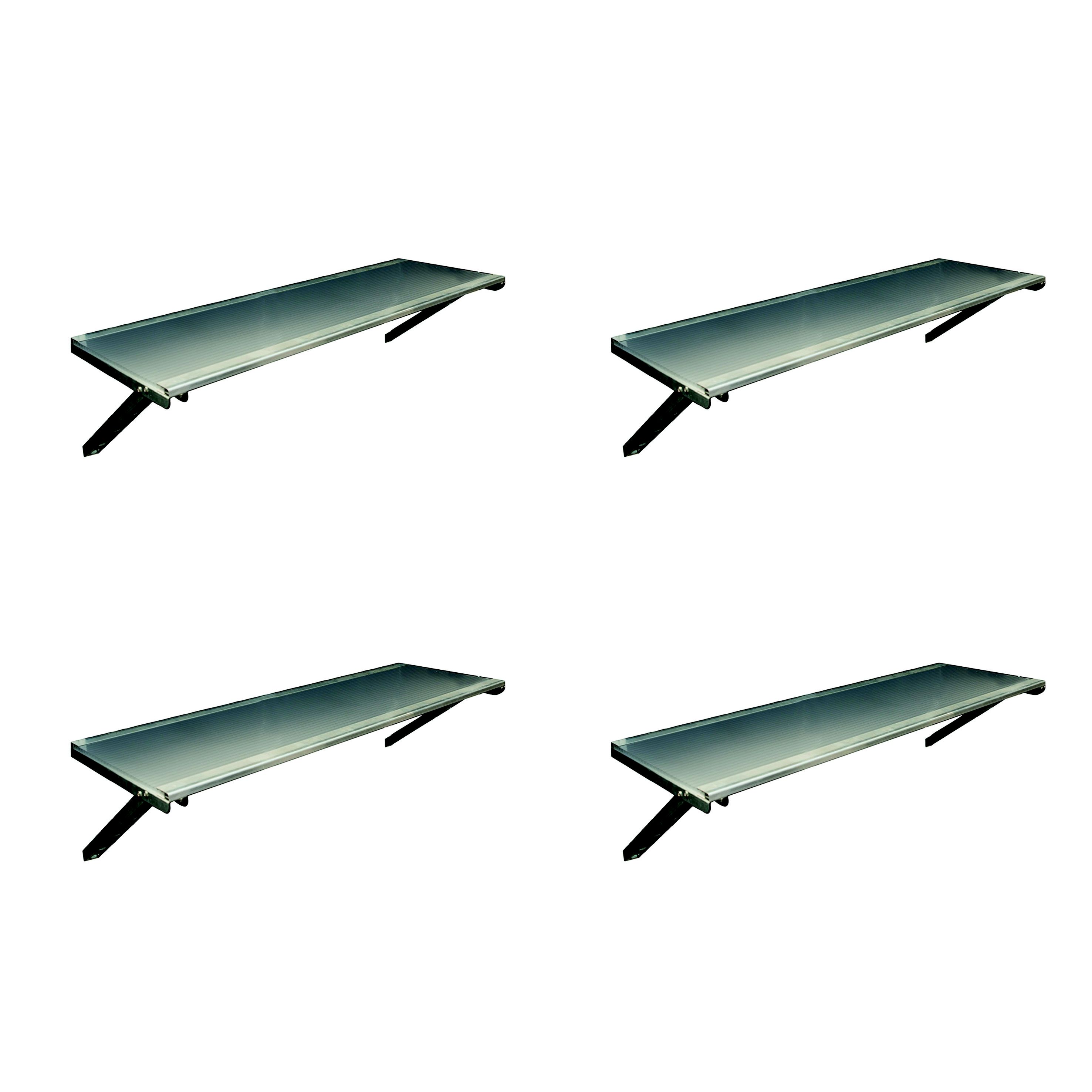 Yukon White Internal Shelf kit (W)1040mm (D)347mm, Set of 4 | DIY at B&Q