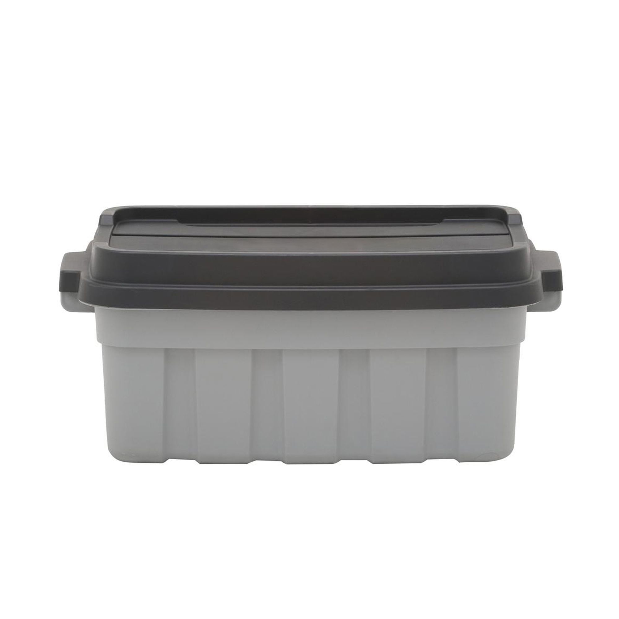 Zunthor Heavy duty Grey Functional 38L Plastic Stackable Storage box ...
