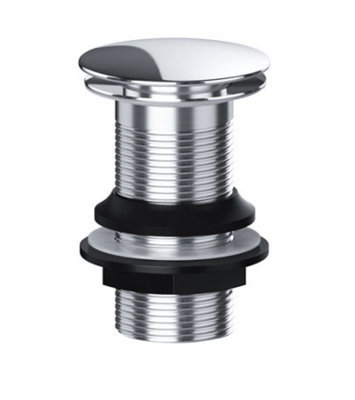 (BW002) Viva Click Round Basin Waste Unslotted