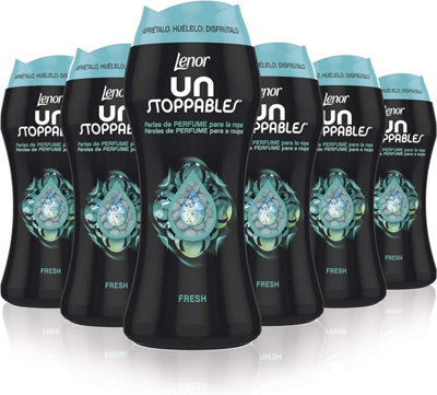 (D) Lenor Unstoppables In Wash Scent Booster Beads Fresh 245g (Pack of 6)