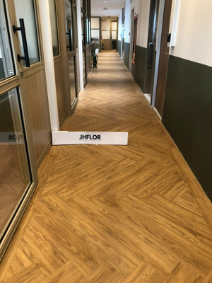 (DB04 Natural Oak) Luxury Vinyl Tiles LVT DRY BACK Wood Look Flooring ...