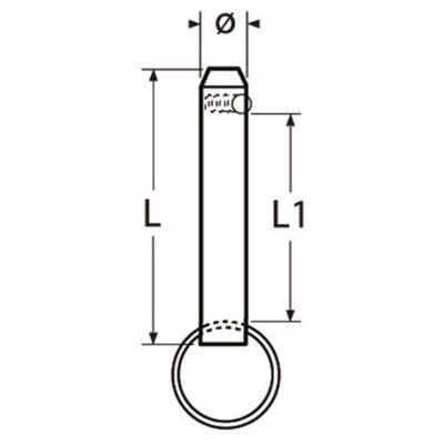 (Pack of 4) 8MM X 53MM Stainless Steel Fast Release Clevis Pin ...