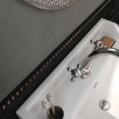 ( PACK OF 5) Niche Tiles Rope Metal Antique Copper 1.3cm. x 30cm ...