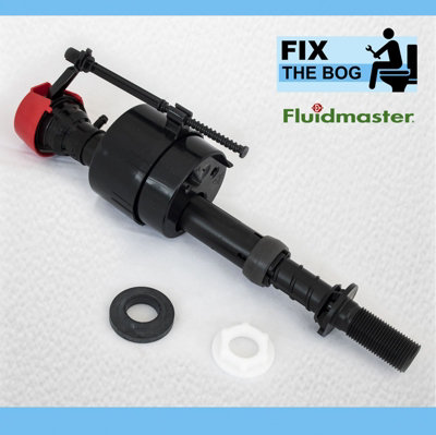 (PRO400UK) FLUIDMASTER BOTTOM ENTRY FLOAT VALVE FILL VALVE 1/2 inch ...