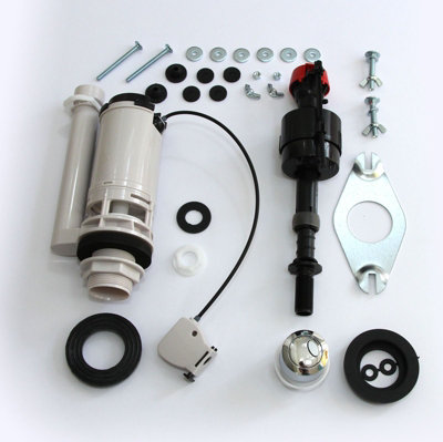 (PROCP001) Fluidmaster Universal Cistern Pack Toilet Flush Inlet Outlet ...