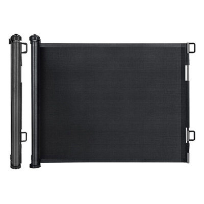 "Retractable Pet Dog Gate Safety Guard Folding Baby Toddler Stair Gates ...