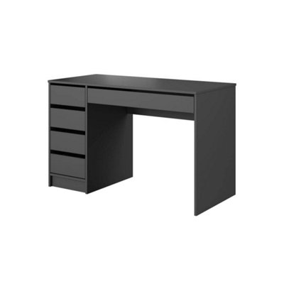 Sophisticated Graphite Desk H750mm W1200mm D550mm - Professional Design ...