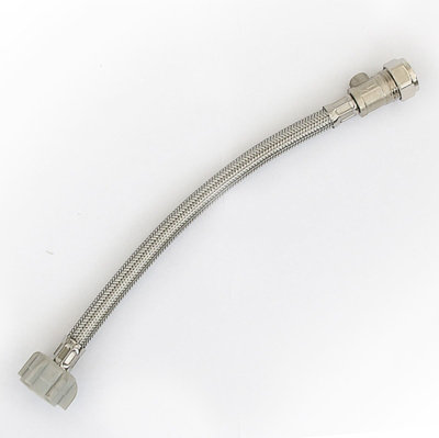 (SSH2/D) Viva 1/2 BSP Female Nylon x 15mm Isolator Compression 300mm ...